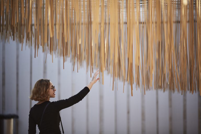 Dalieh, the Kinetic Canopy for Amman Design Week 2017 – Arini